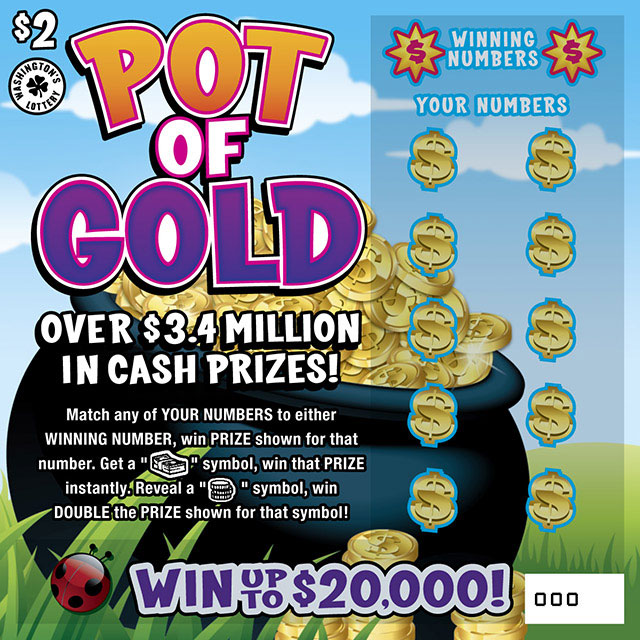 1816 - Pot Of Gold - Washington Lottery